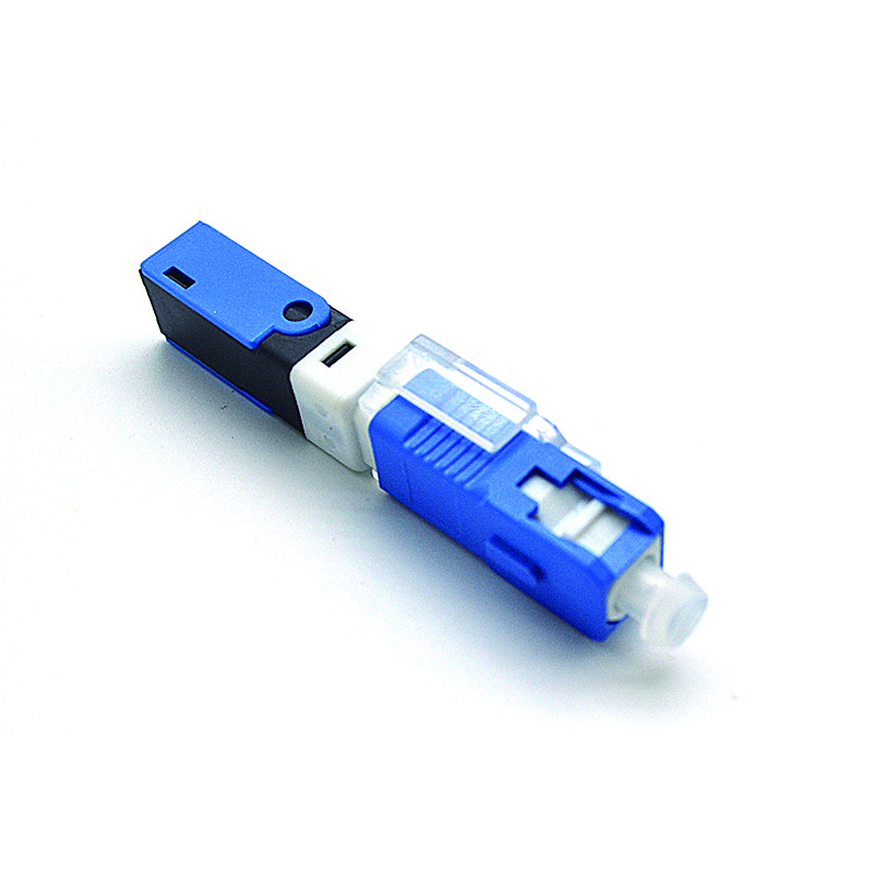 Single Mode 52mm SC UPC Ftth Fiber Optic Quick Connector