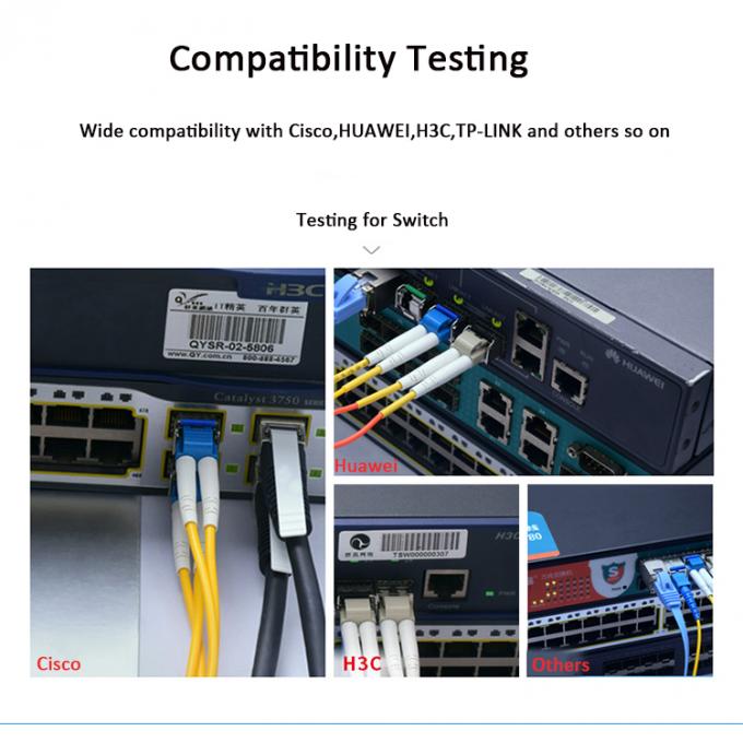 ISO9001 1.25G Bidi SC ST SFP 1x9 Fiber Optic Transceiver